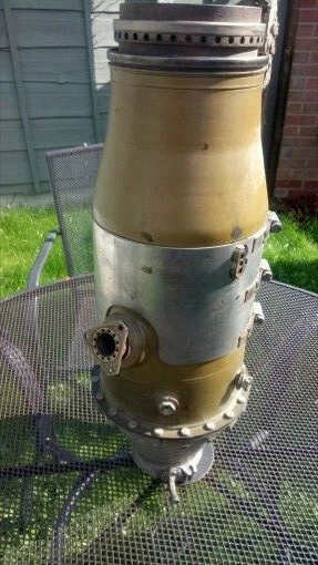 MILITARY AIRCRAFT TURBINE Jet Engine (not working) - Ideal Steampunk ...