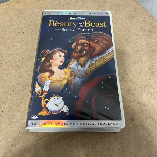 WALT DISNEY - Special Editio - Platinum Edition "Beauty And The Beast ...