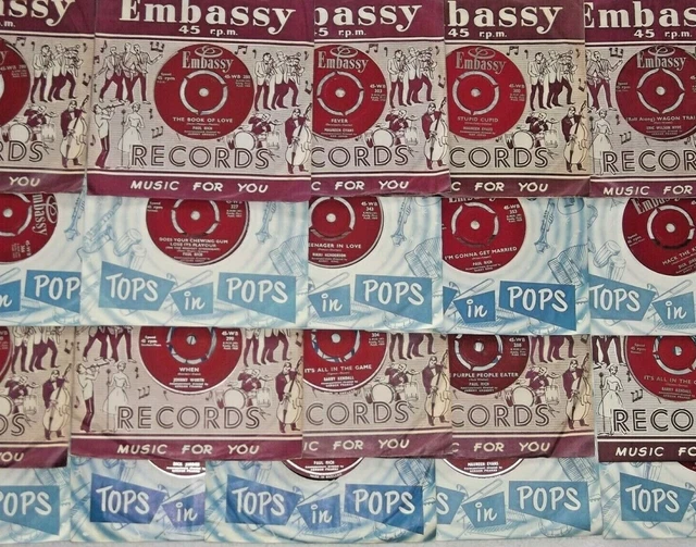 EMBASSY RECORDS WB 622 Litres Enfants & Thème Pour Jeunes Amoureux D ...