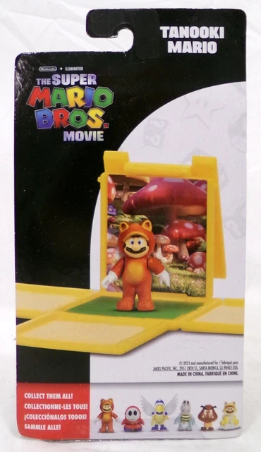 FIGURA TANOOKI DE La Película Super Mario Bros. De Nintendo 1" Nueva ...
