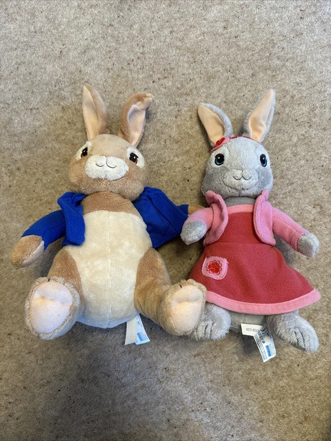 PETER RABBIT AND Lily Bobtail CBeebies TV Show Soft Toys £5.99 ...
