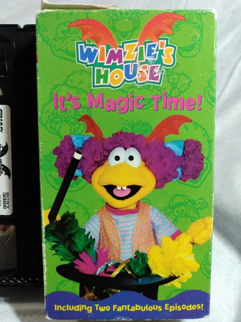 WIMZIE'S HOUSE - It's Magic Time! Sony Wonder 1999 VHS cartoon PBS ...