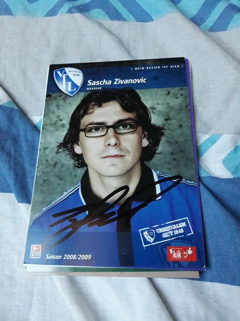 CARTOLINA FIRMATA SASA Zivanovic VfL Bochum NUOVA EUR 1,99 - PicClick IT