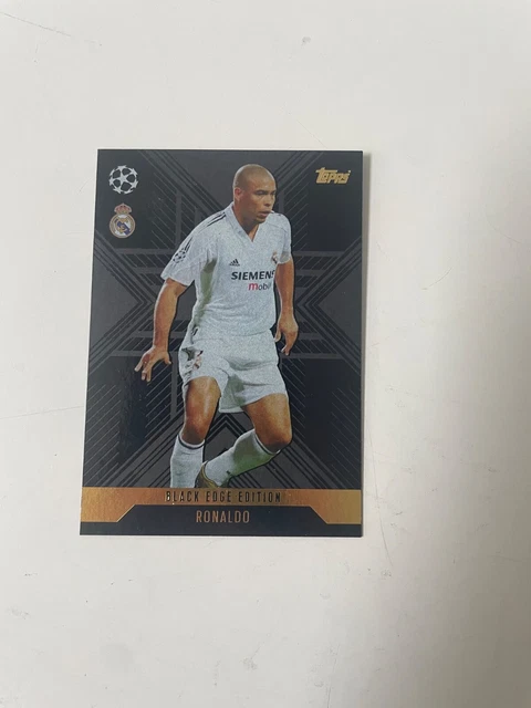 TOPPS MATCH ATTAX EXTRA 2024/25 2025 Ronaldo Real Madrid Black Edge ...