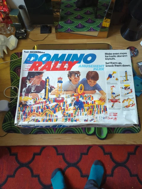 VINTAGE ACTION GT Domino Rally Amusement Park Complete Funfair Theme ...