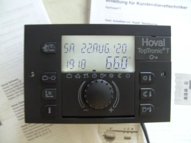 REGLER HOVAL TOPTRONIC-T V3.x/N (mech. baugleich mit EBV-Theta 23BVV ...