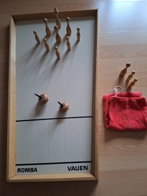 ORIGINAL ROMBA VAUEN Tischkegelspiel EUR 79,99 - PicClick DE