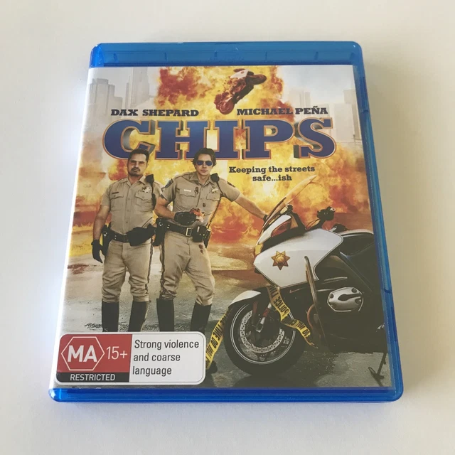 CHIPS BLU-RAY REGION B Movie Dax Shepard Michael Pena Rosa Salazar $10.00 - PicClick AU