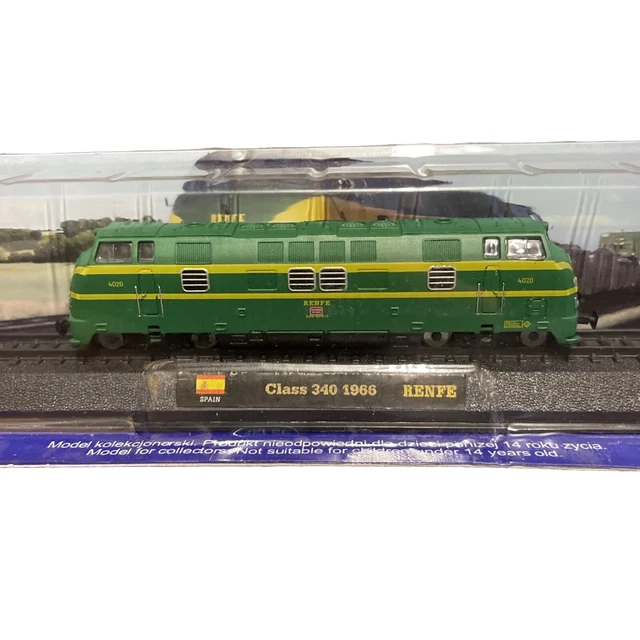 CLASS 340 SPAIN 1966 Renfe, Model Train Railway - Locomotives of the ...