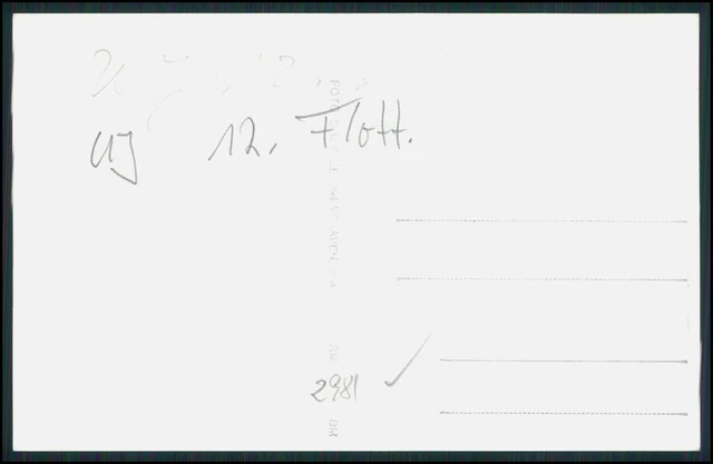 FOTO AK U-BOOT Unterseeboot U-Jäger - 12. U-Jagdflottille 1939 bei ...