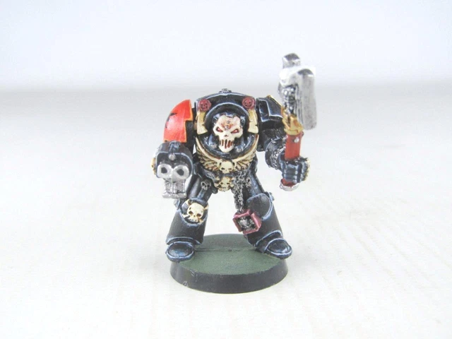 (1636) TERMINATOR CHAPLAIN Metal Blood Angels Adeptus Astartes 40k 30k ...