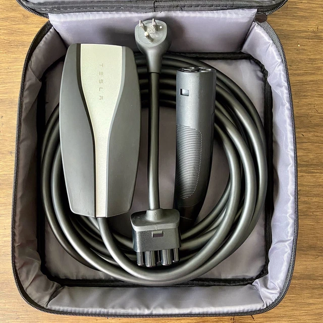 TESLA EV CHARGER Model Y 3 S X car battery Mobile Connector Bundle ...