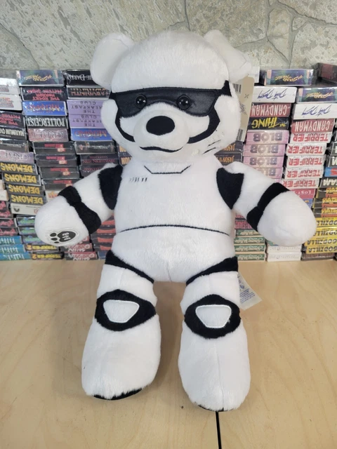 PELUCHE BUILD A Bear Star Wars Storm Trooper blanche noire en peluche ...