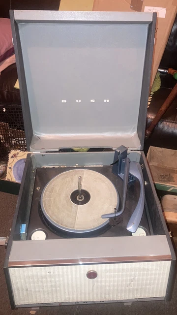 BUSH SRP31D 1960S VINTAGE PORTABLE RECORD PLAYER MONARCH SPARES OR ...