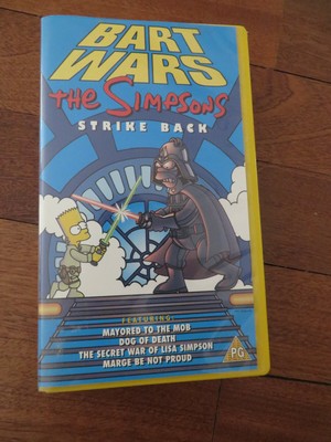 BART WARS THE Simpsons Strike Back 4 episodes included VHS Video EUR 5 ...