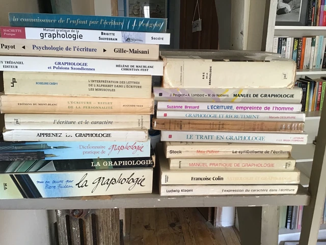 LIVRES ANCIENS DE Collection Graphologie EUR 10,00 - PicClick FR