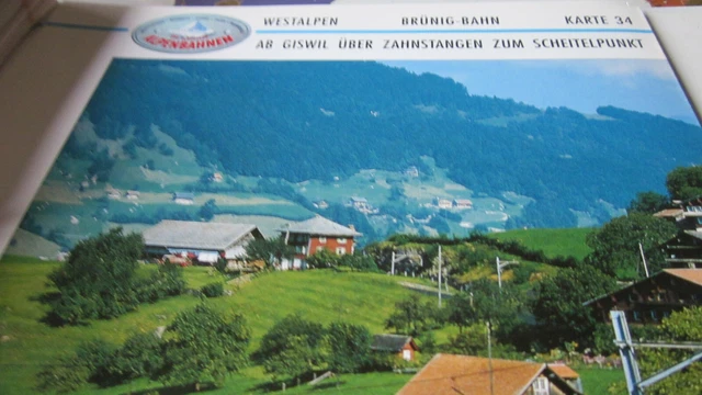 SCHÖNSTE ALPENBAHNEN Schweiz Brünig Bahn Interlaken Luzern 2 Teile K 33 ...