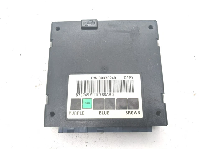 2001 CHEVROLET TAHOE Yukon Body Control Module BCM BCU Unit P: 09370249 ...