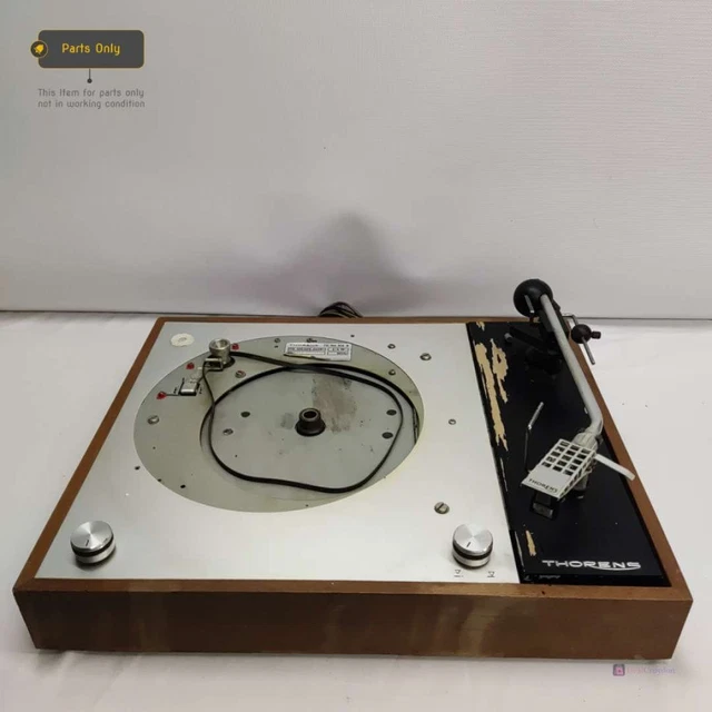 THORENS TD150 MKII Turntable With Shure M75E Type 2 Stulys Spare ...