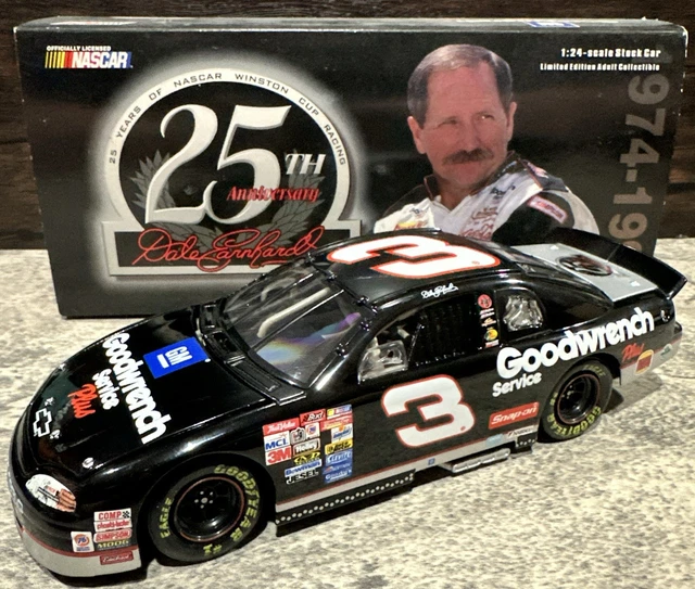 1999 DALE EARNHARDT GM Goodwrench Service Plus 25th Anniversary 1/24 ...