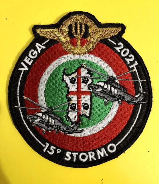 ITALIAN AIR FORCE Patch aeronautica Militare 15 Stormo Vega 2021 HH139 EUR 13,00 - PicClick IT