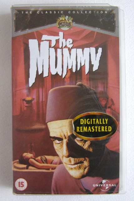 THE MUMMY --- CLASSIC UNIVERSAL HORROR MOVIE --- VHS Video £7.99 ...
