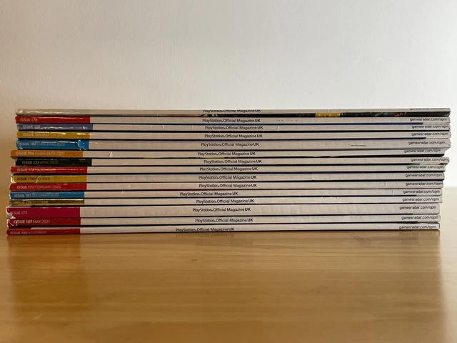 SONY PLAYSTATION OFFICIAL Magazine UK 15 Issue Collection Circa 2020 ...