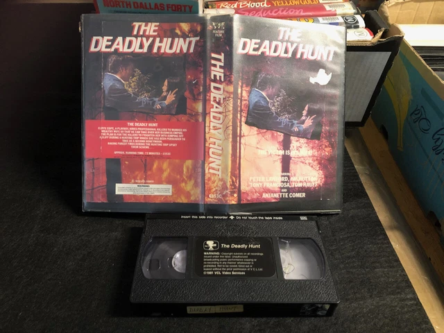 DEADLY HUNT RARE Ex-rental VHS Video VCL Cult EUR 29,59 - PicClick FR