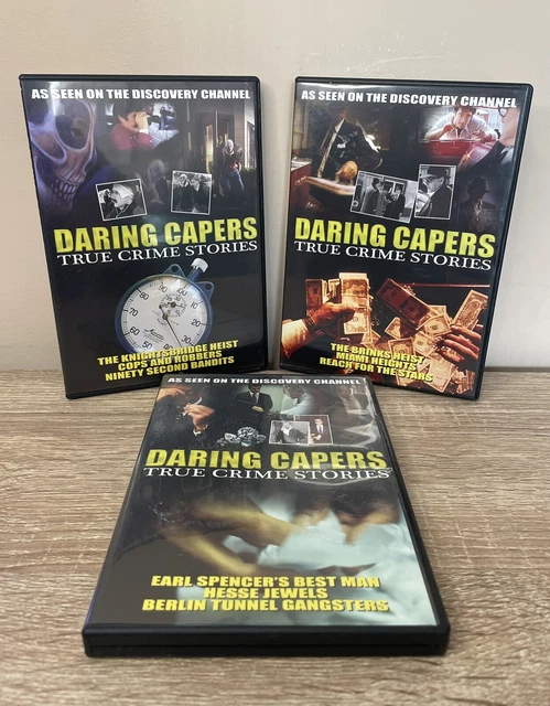 DARING CAPERS TRUE Crime Stories DVD Bundle As Seen On Discovery ...