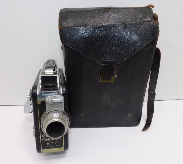 VINTAGE CINE KODAK Eight Model 20 Movie Camera Runs Made in USA £41.89 ...