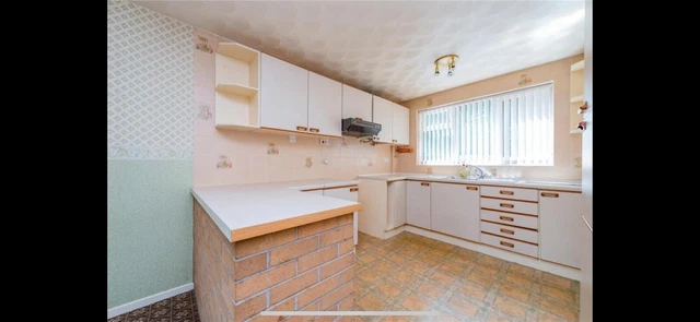 RETRO KITCHEN VINTAGE Cabinet Units Full Kitchen Worktops £240.00 ...