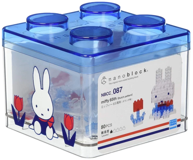 KAWADA NANOBLOCK MIFFY 65th Anniversary (Dutch Pattern) NBCC_087 £40.70 ...