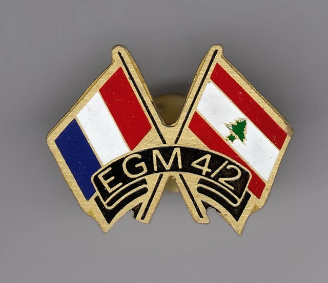 Rare Pins Pins Gendarmerie Nationale Egm Mobile Armee 4 2 Forpronu
