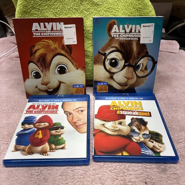 ALVIN AND THE Chipmunks (Blu-ray Disc, with slip covers EUR 17,93 ...