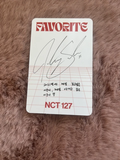 NCT JOHNNY ‘FAVORITE’ Official Photocard + FREEBIES $5.00 - PicClick CA