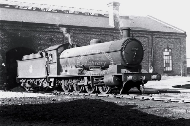 PHOTO BR British Railways Steam Locomotive Class Q6 63359 Tyne Dock ...