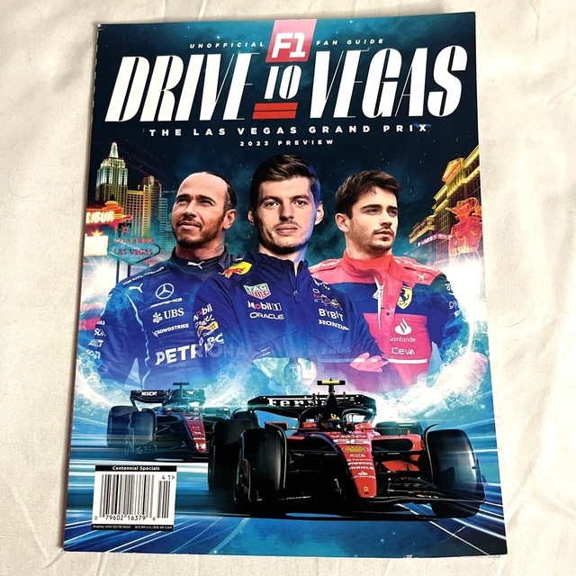 DRIVE TO VEGAS Magazine Unofficial F1 Fan Guide 2023 Preview Racing ...