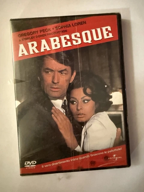 DVD ARABESQUE 1966 Ed Universal Fuori Catalogo Raro Nuovo Sigillato EUR 24,99 - PicClick IT