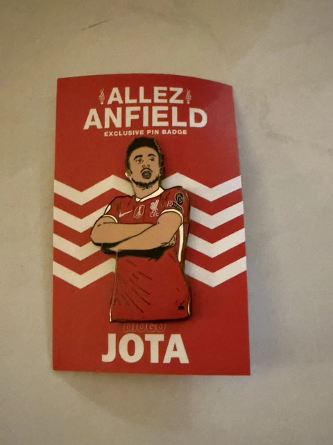 LIVERPOOL FC DIOGO Jota Allez Anfield Exclusive RARE Pin Badge not ...