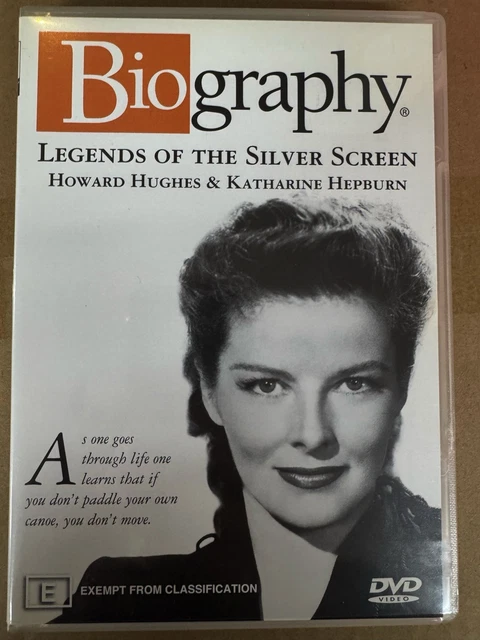 BIOGRAPHY: HOWARD HUGHES & Katharine Hepburn DVD Documentary AS NEW! £3 ...
