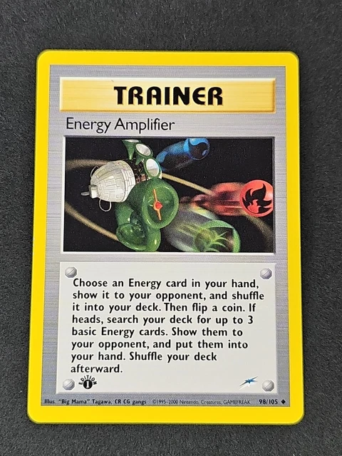NM POKEMON ENERGY AMPLIFIER Neo Destiny 1st Edition 98/105 EUR 3,38 ...