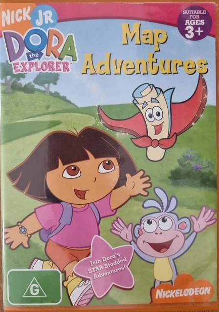 DORA THE EXPLORER Map Adventures (DVD, 2006) Nickelodeon, Region 4 PAL ...