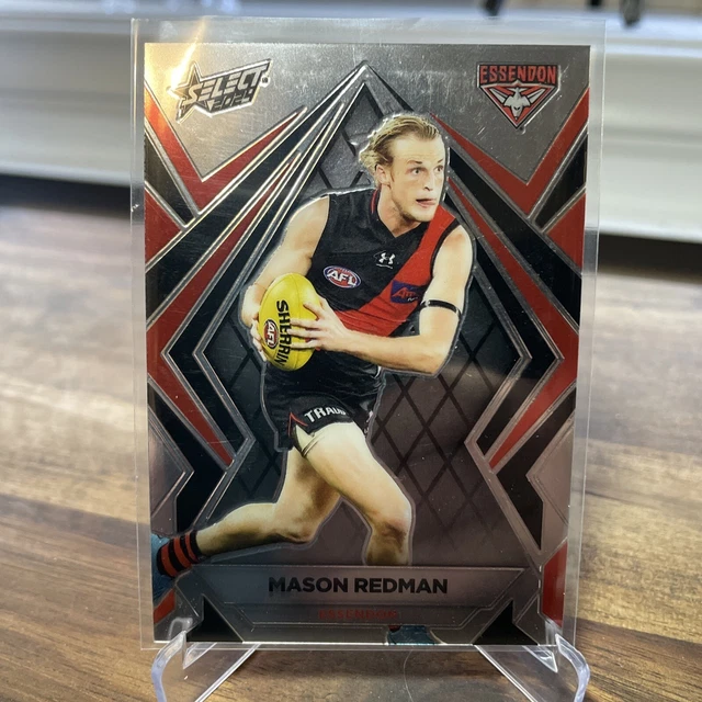 AFL 2024 SELECT Essendon Bombers - Mason Redman Luminous Card No.L48 $1 ...