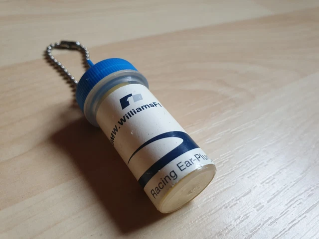 SUPER RARE Genuine Bmw Williams F1 Racing Ear Plugs !!! £42.30 ...