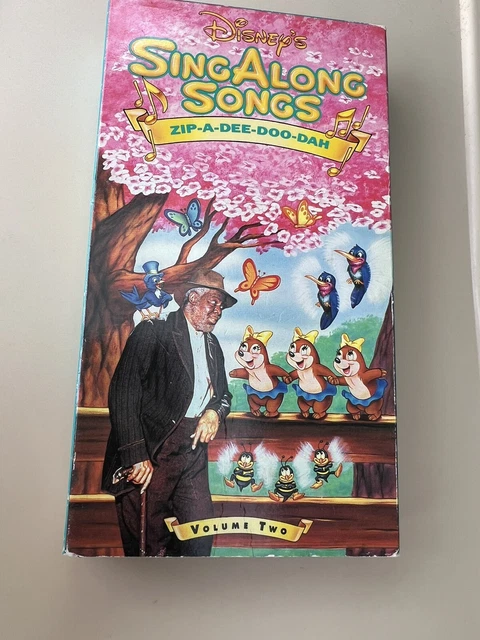 DISNEYS SING ALONG Songs Song of the South Zip-A-Dee-Doo-Dah VHS Rare £ ...
