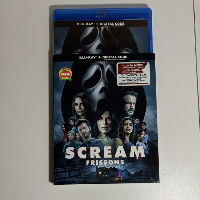 SCREAM 5 (BLU Ray + Digital Code) Jenna Ortega Melissa Barrera $18.95 ...
