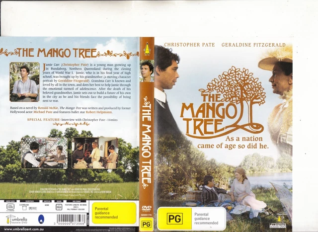 THE MANGO TREE-1977-[CHRISTOPHER Pate]-Umbrela Aussie-Movie UA-DVD $75. ...