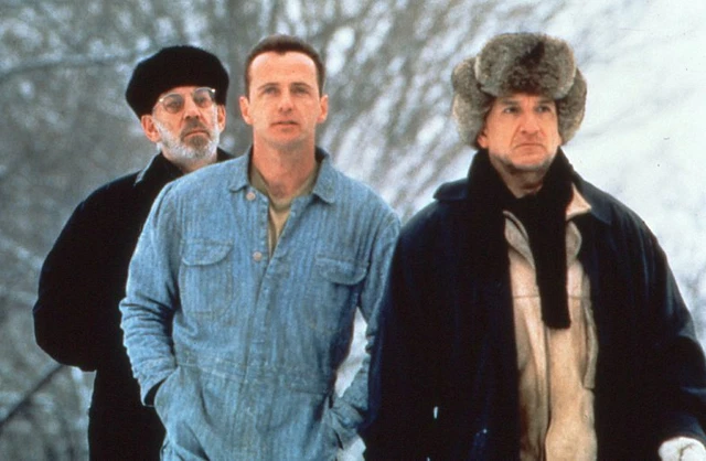 DIAPOSITIVE DE PRESSE Slide Aidan Quinn Donald Sutherland "The ...