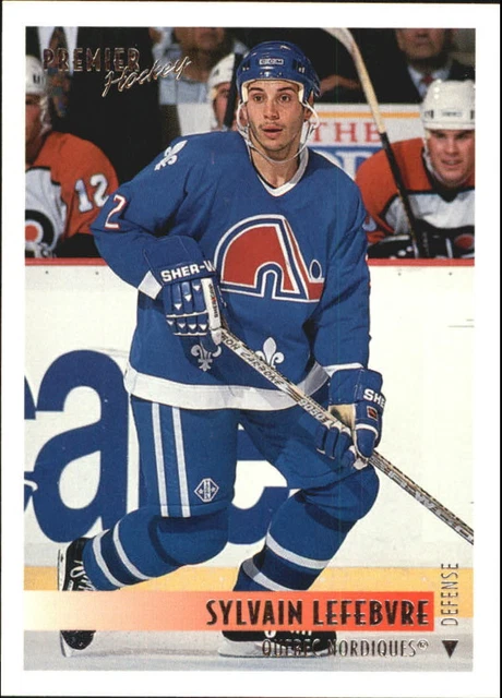 CARTE HOCKEY 1994-95 Topps/OPC Premier Nordiques #364 Sylvain Lefebvre EUR 1,63 - PicClick FR