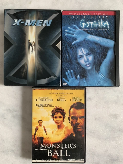 Halle Berry Dvd Lot Monsters Ball X Men Gothika Horror Action